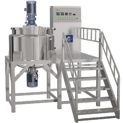 China 100-5000 Liters Paint Mixer Machine High Speed Liquid Pigment Disperse Mixing Machine for sale