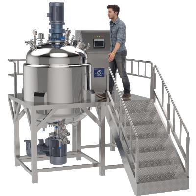 China 200L300L Detergent Mixing Machine Liquid Soap Making Machine Shampoo Mixing Equipment for sale