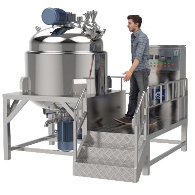 China Production Line Liquid Soap Mixer Laundry Detergent Mixing Machine Chemical Reactor Mixer tank Shampoo Making Machinery for sale