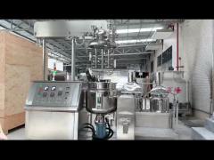 Buttoni del pannello di controllo/PLC omogenizzatore liquido per prodotti per il lavaggio liquido e prodotti per crema e pasticceria velocità 0-3600 giri al minuto