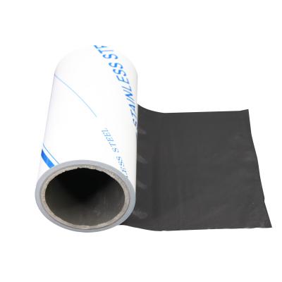 Cina Pellicola protettiva in PE di colore nero e bianco per la superficie della lamiera in acciaio inossidabile BA 2B HL in vendita