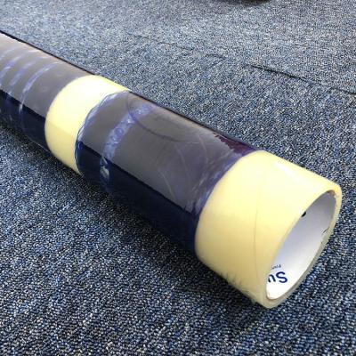 China 60 Mic  80 Mic 100 Mic Carpet Surface Adhesive Tape PE Protection Film Roll For Home Renovation for sale