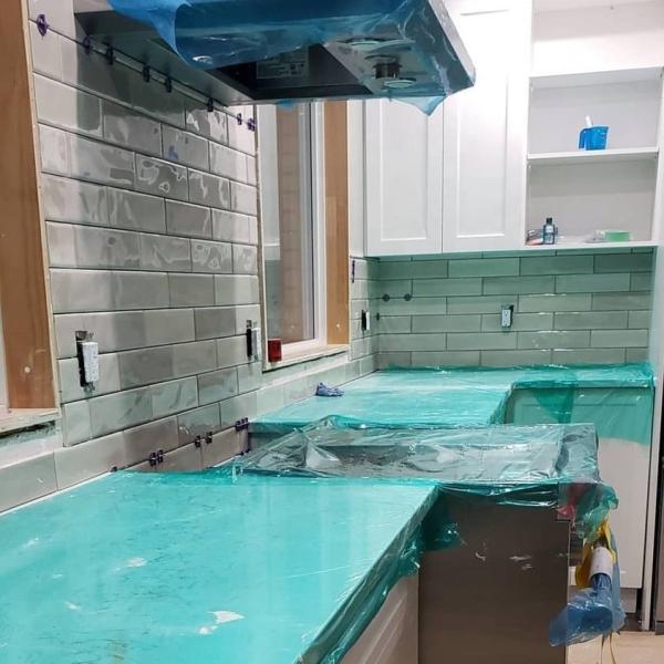 Quality Temporary Anti Scratch Granite Countertop Protective Film For Construction for sale