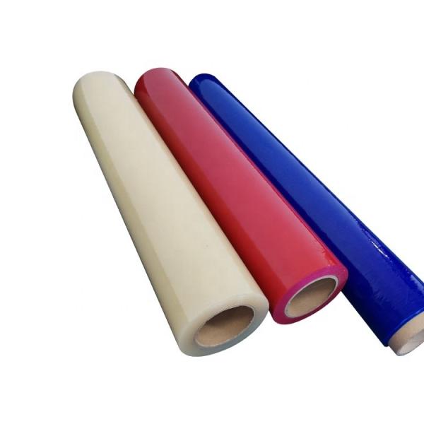 Quality Transparent Color Self Adhesive Hard Wood Flooring Multi Surface Protective Film Roll For Temporary Floor Protection for sale