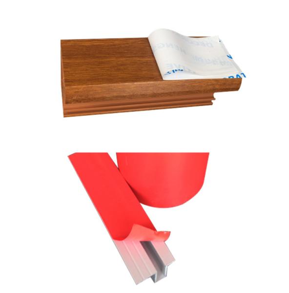 Quality Customized Logo Printing PE Stretch Film Length 25 - 1500m For Wooden Plate for sale