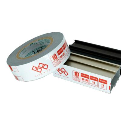 China Adhesive PE Protective Film For Aluminum Profiles Or UPVC Profiles  With Smooth Surfaces for sale