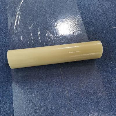 Cina Film di protezione per tappeti trasparenti ad alto adesivo anti-perforazione per uso domestico e di ristrutturazione in vendita