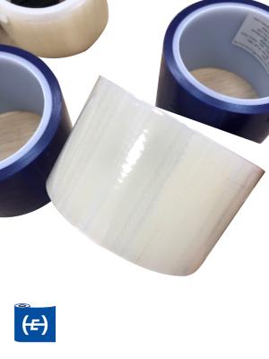 中国 水性アクリル接着剤を搭載したプラスチック表面のための,簡単に皮を剥がせる防傷孔付き保護フィルム 販売のため
