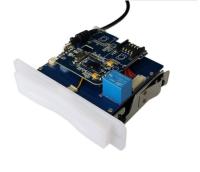 China PC / SC / CCID Compliant Smart Card Reader Semi Transparent Bezel For Network Security for sale