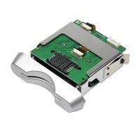 China 2 In1 Manual Insert RFID Card Reader Half Insert Smart Hybrid Card Reader for sale
