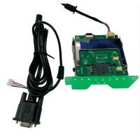 China 2 In1 Manual Insert RFID Card Reader Half Insert Smart Hybrid Card Reader for sale