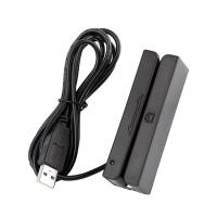 China 3 Tracks Magnetic Card Reader Writer Encoder Identy Chip Smart Card Reader for sale