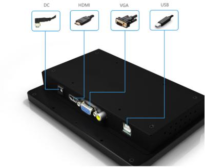 Cina Il monitor industriale IP65 del touch screen di PCAP antipolvere impermeabilizza in vendita