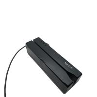China RS232 Interface 3 Track Magnetic Card Reader Writer Manual Swipe for sale