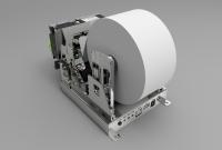 China 3 Inch 80mm Mini Thermal Transfer Barcode Printer With LAN Interface for sale