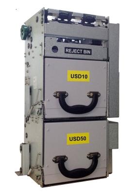 China Denominação de Bill Bill Dispenser Machine World Wide do dinheiro que dispensa Front Back à venda