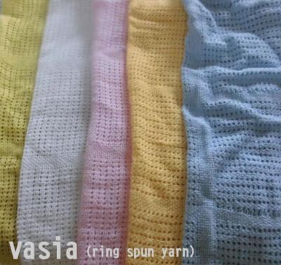 China 100% Cotton Baby Thermal Blankets for sale