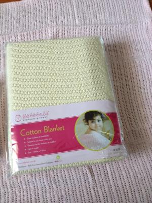China 100% Cotton Baby Thermal Blankets for sale