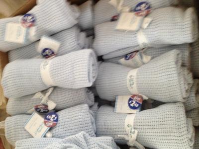 China 100% Cotton Baby Thermal Blankets for sale