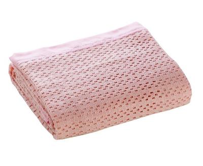 China 100% Bamboo Baby Cellular Thermal Blankets，Waffle Blankets for sale