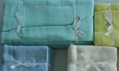 China 100% Bamboo or Organic Cotton Washable Gauze Diapers，Baby Muslin for sale