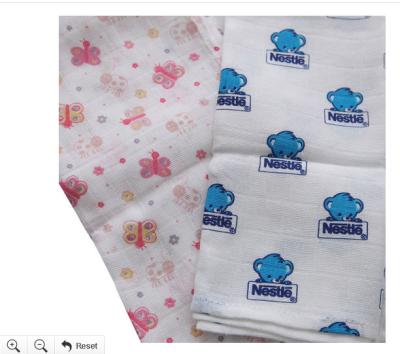 China 100% Organic Cotton Washable Gauze Diapers，Baby Muslin,Prefold diapers for sale