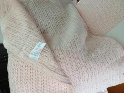 China 100% Cotton Baby Thermal Blankets,Baby Cellular blankets,Leno Blankets for sale
