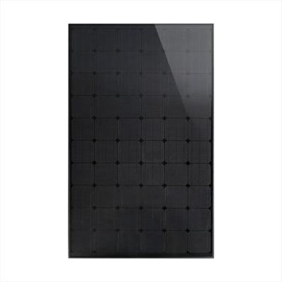 Cina Tutto nero 290w pannelli fotovoltaici monocristallini pannelli solari leggeri in vendita