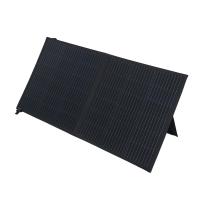 China 100W Foldable solar blanket for camping with bracket for sale