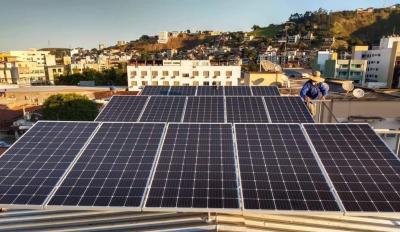 Cina SGS mono Perc Pv Module 390Wp 395Wp 400Wp 5bb 	Batterie del pannello solare in vendita