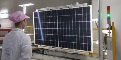 Cina 360W 365W 370W 9BB mono PERC Half Cell Panels 166×83mm in vendita