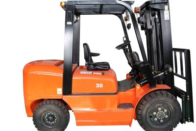 China 3t Hydraulic diesel forklift with isuzuC240 Engine 2stage 3m mast  side shift fork length 1070mm solid tyre for sale