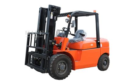China economic type diesel forklift big 5T Diesel Forklift with chinese engine hot sell in Turkey Middle east area for sale