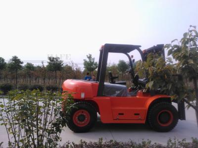 China 3t diesel forklift with Solid tires  Sideshift & fork positioner with 2stage 3M mast for sale