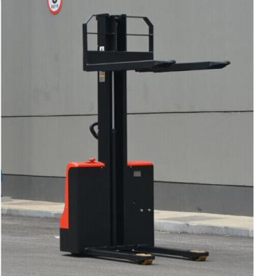 China 1T DC/24V Full Electric Stacker Trolley with 1.6m Lifting Height with cost not over 2000USD for sale