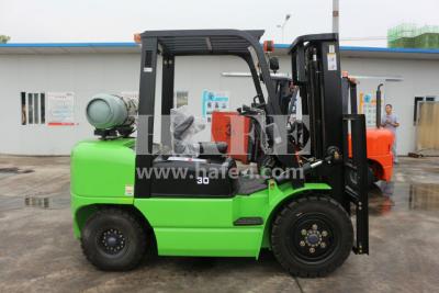 China Manual 3t  3m Gasoline/Liquefied gas/Natural gas LPG Forklift with nice quilty and good price for sale