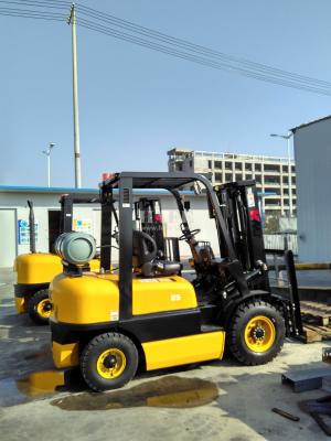 China Hydraulic Brand new 2.5t  6m Gasoline/Liquefied gas/Natural gas LPG Forklift with nice quilty and good price for sale