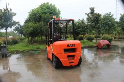 China 3t diesel forklift Fork length1200mm  Solid tires  Sideshift & fork positioner with 2stage 3M mast for sale