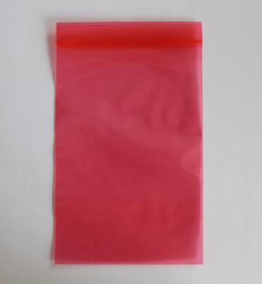 Cina Aria risigillabile d'imballaggio delle borse di colore della serratura di plastica antistatica rosa dello zip strettamente in vendita