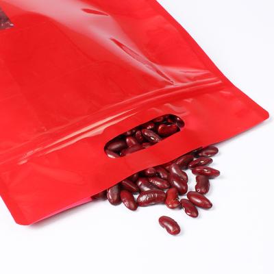 Cina Il colore rosso sta sul materiale del commestibile delle borse della chiusura lampo per il cracker della patata in vendita