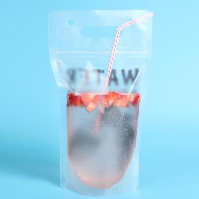 China Leakage Proof Stand Up Ziplock Bags Custom Printed Zipper Pouch Liquid Packaging for sale