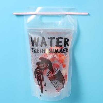 China Leakage Proof Stand Up Ziplock Bags Custom Printed Zipper Pouch Liquid Packaging for sale