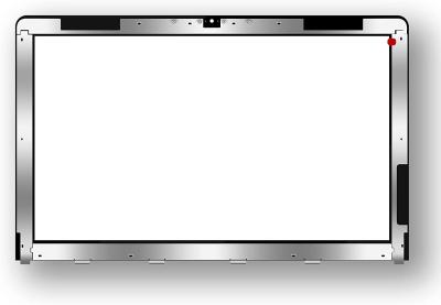 Cina Front Glass A1311 810-3215 922-9117 922-9343 per lo schermo LCD di IMac in vendita