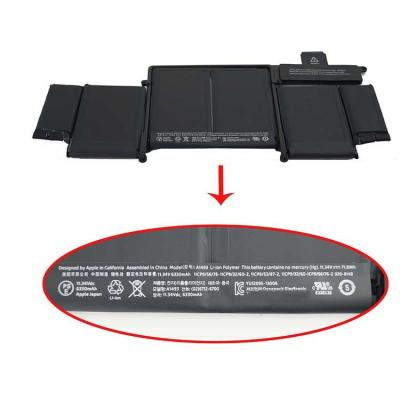 中国 A1493はAppleのラップトップのための電池の取り替え11.34V 71.8WHで造った 販売のため