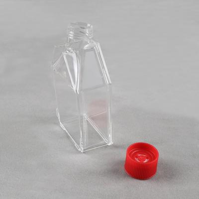 China Frascos de células de cultivo de tejido de poliestireno T25 Tapa de ventilación con tapa sellada no citotóxica en venta
