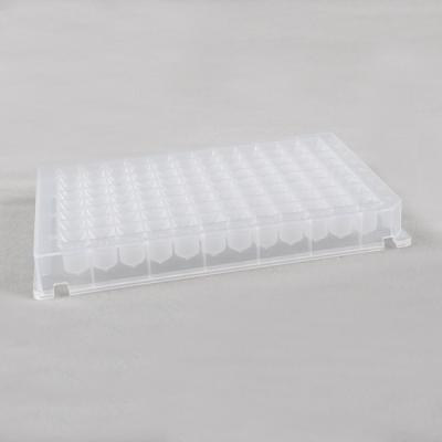 China Placa bien profunda 96 inferiores cónicos del pozo del cuadrado de 0,5 ml en venta