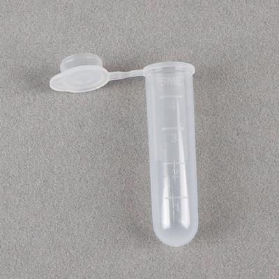 Cina Provette da centrifuga a fondo tondo da 5 ml Chimica medica Dnase Rnase gratuita in vendita