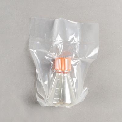 China 125ml mecanografía de uso plástico del laboratorio del casquillo del respiradero del frasco de Erlenmeyer del policarbonato en venta