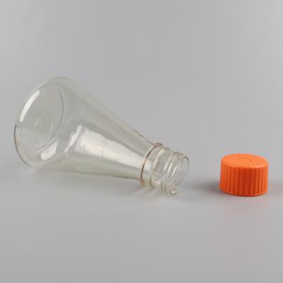 China 500ml Plastic Erlenmeyer Flask In Laboratory For Bacterial Culture for sale