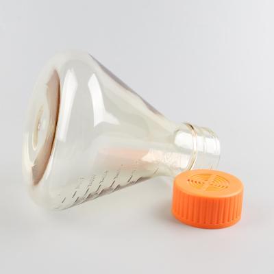 China 1500 ml de Erlenmeyer del frasco de química plástica de la definición en laboratorio en venta